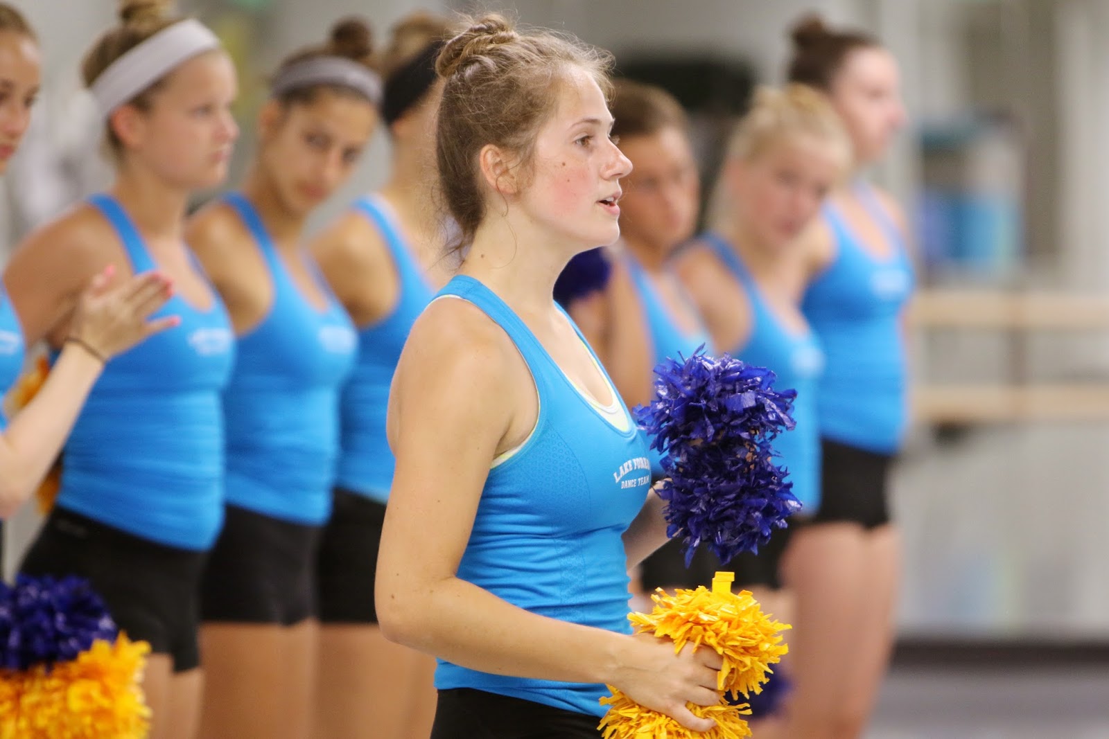 Mark Kodiak Ukena: Lake Forest High School Dance Squad Practice