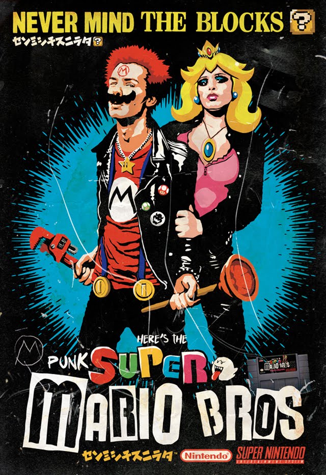 "Punk Super Mario Bros." é o encontro de Mario com o punk rock em ...