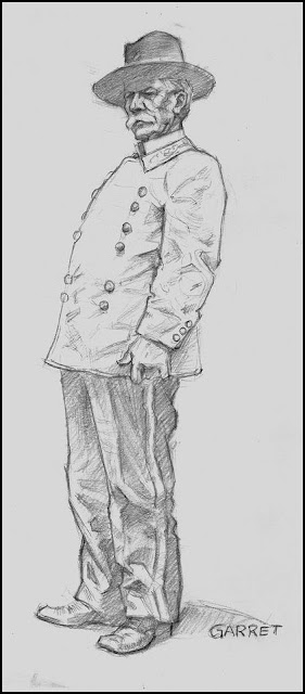 Garret's Drawing A Day Blog: Captain James Dinkins