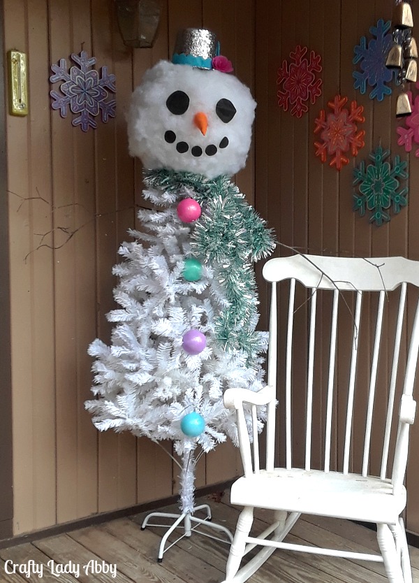 HOLIDAY DIY | Whimsical Snowman Christmas Tree