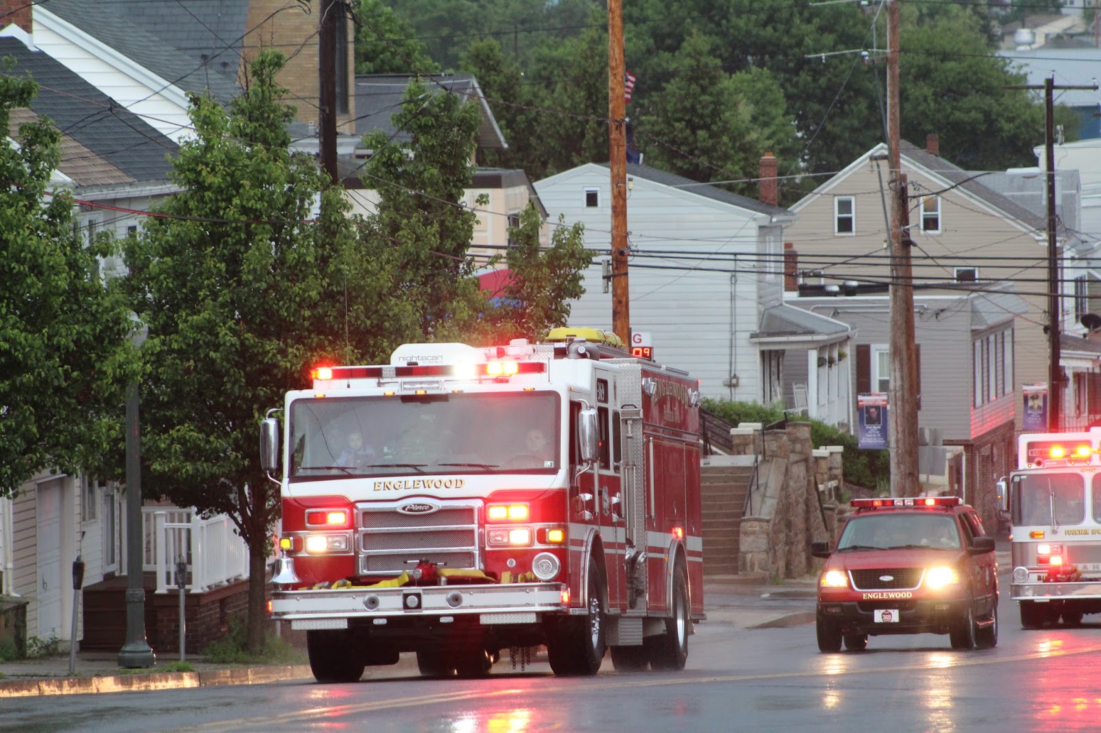 Friendship Fire Company Kicks Off Block Party with Fire Truck Parade