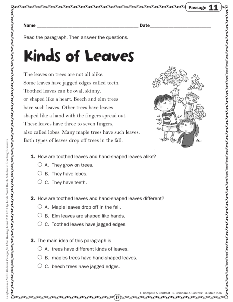 40 Short Passages For Close Reading Grade 2 40-short-passages-for-close-reading-grade-2