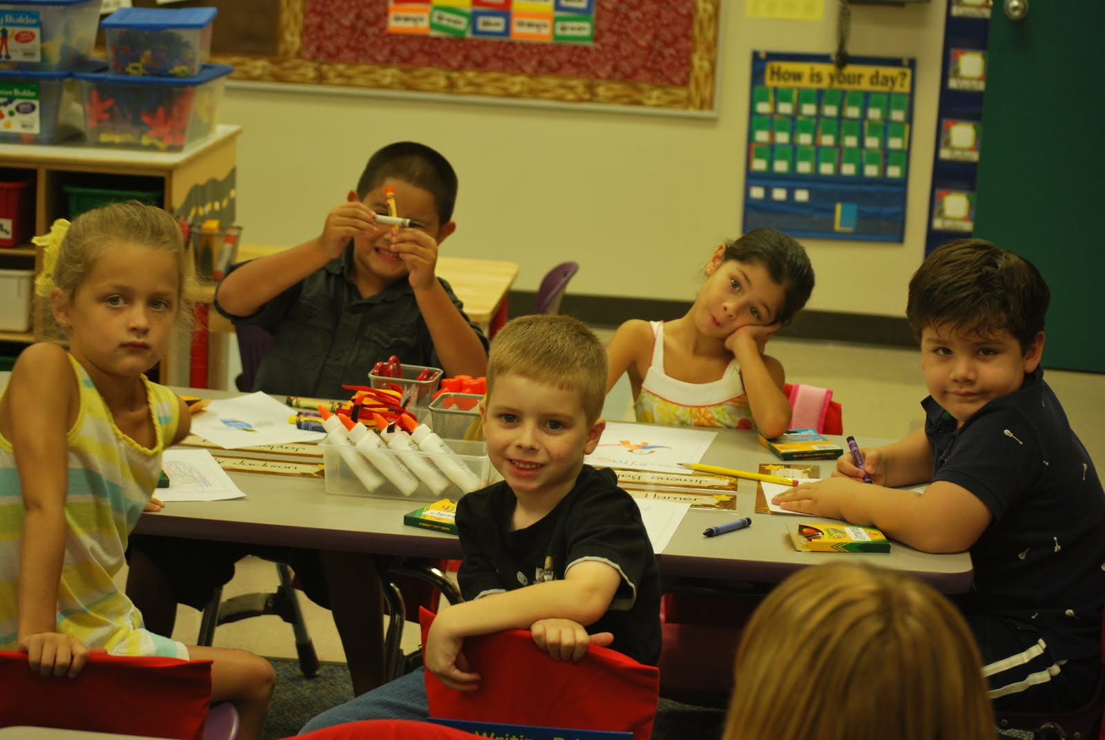 Miss Bates' Kindergarten Class: First Day of School!