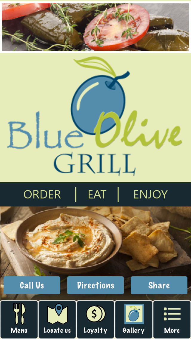 Blue Olive Grill: Blue Olive Mobile App Now Available