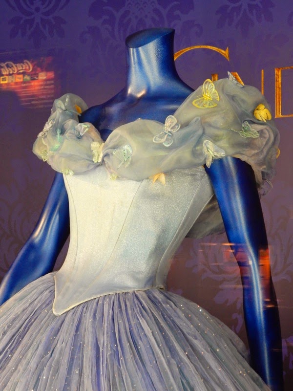 Hollywood Movie Costumes And Props Cinderella Ball Gown Worn By Lily James In Disneys Live