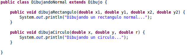 Mi granito de java: Bridge
