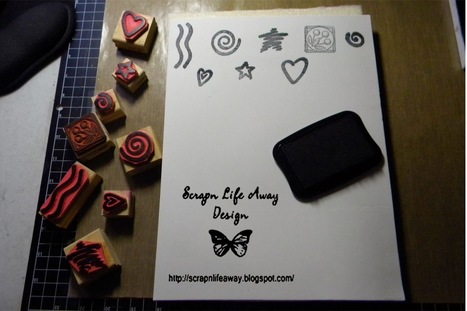 She's a Sassy Lady: Wood Mounted Stamps and Storage