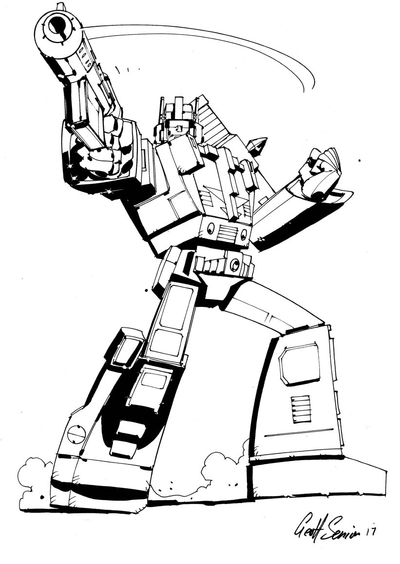Disaster Year: 20XX: Ultra Magnus by Geoff Senior