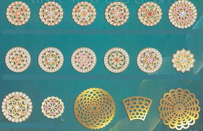 Rajputi Ornaments - Rakhdi (borla) Design | Culture of Rajasthan