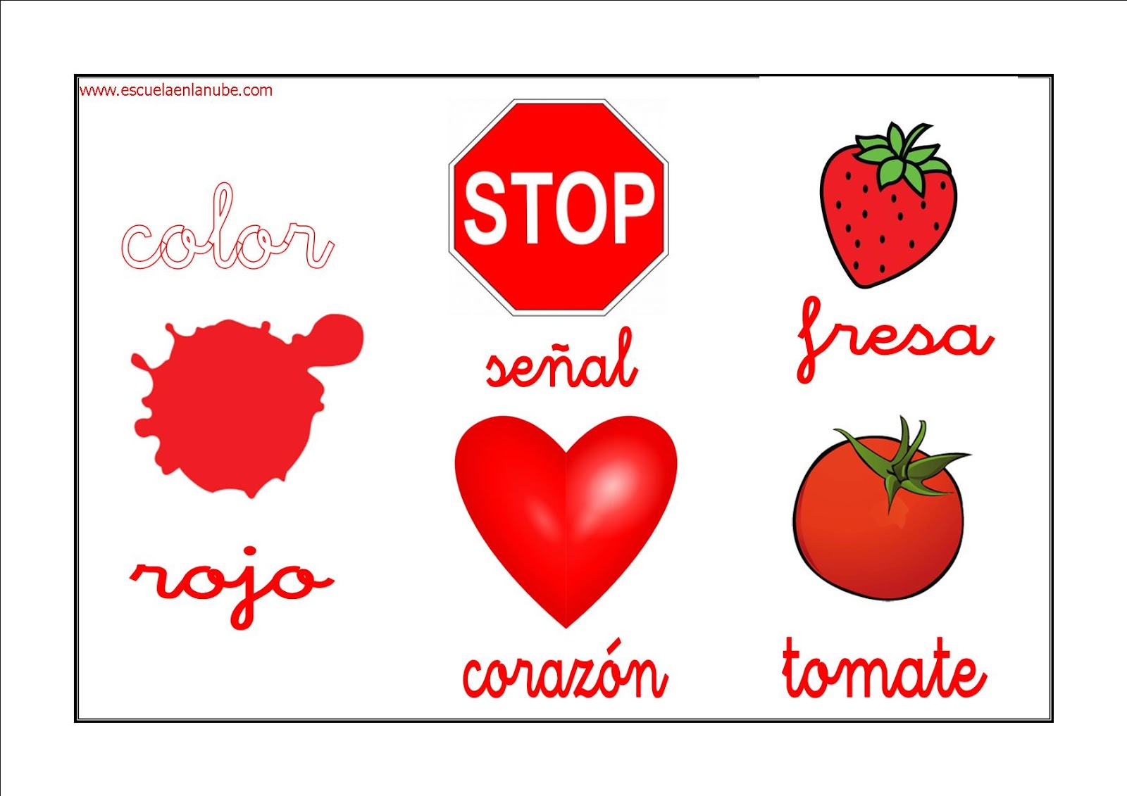 EL REINO DE LOS PEQUES: TRABAJAMOS LOS COLORES