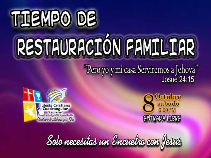 VIERNES DE ACTUALIDAD: TIEMPO DE RESTAURACIÓN FAMILIAR