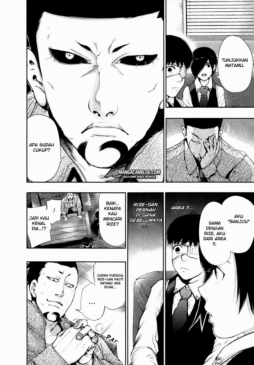 Tokyo Ghoul Chapter 50 Banjou | Komik bhs Indonesia