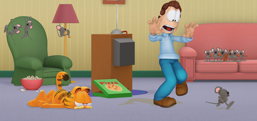 Garfield Mice: Imagens de Garfield