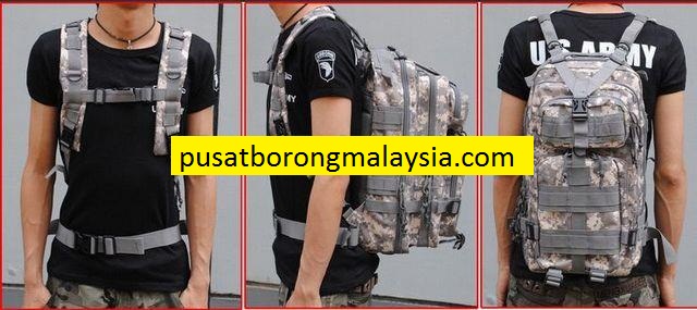 Beg Askar hutan lasak perkhemahan - Kedai Borong Malaysia