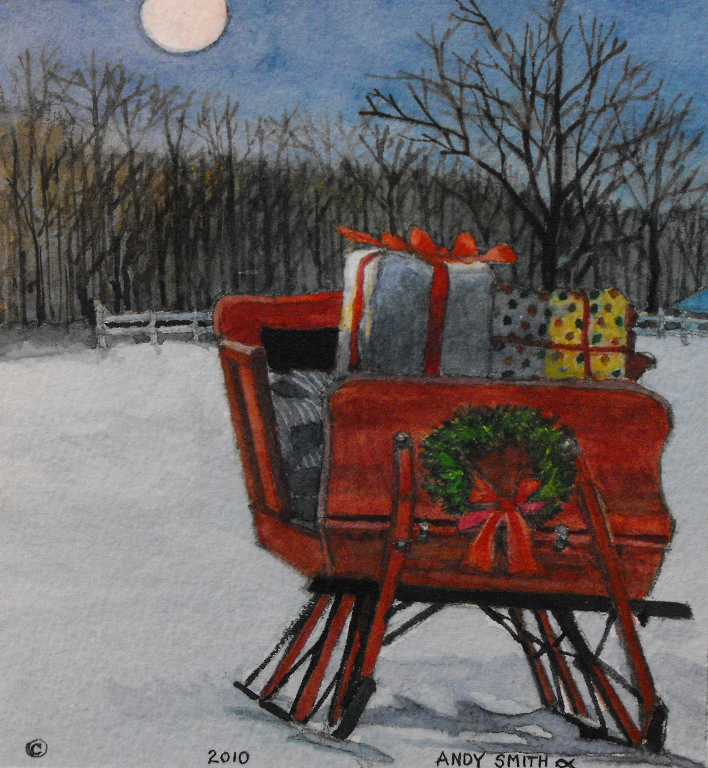 A Painting A Day Blog ~ Andy Smith: 2017