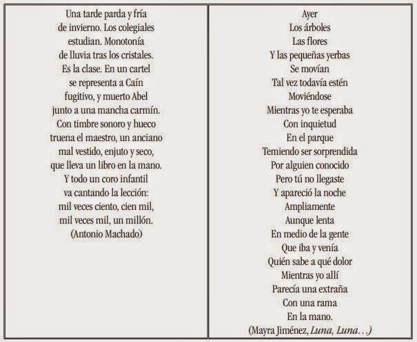 Textos con 2 Estrofas y 4 versos - Imagui