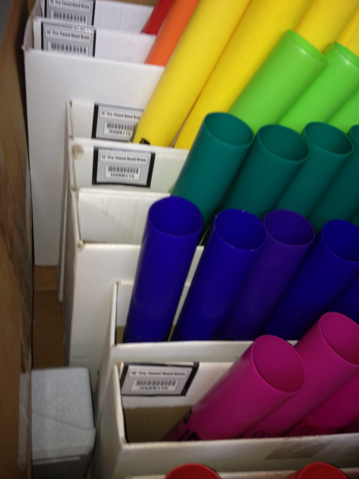 Music with Mrs. Dennis: Boomwhacker Storage