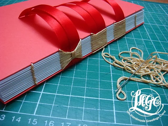 AZLINA ABDUL: My first Kettle Stitch hand-bound book!