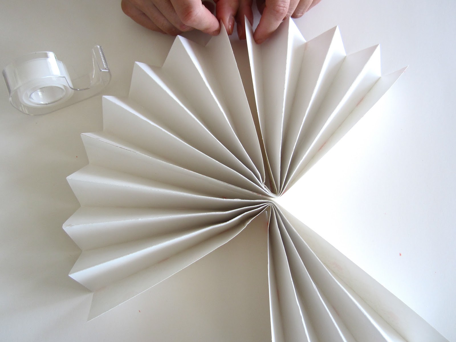 Paper Fan Circle!: design sprinkle
