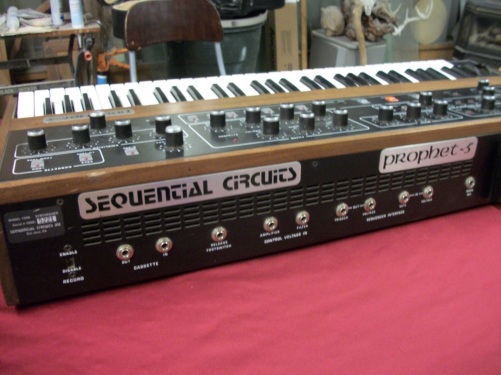 MATRIXSYNTH: Sequential Circuits Prophet 5 rev 3.3 SN 5221