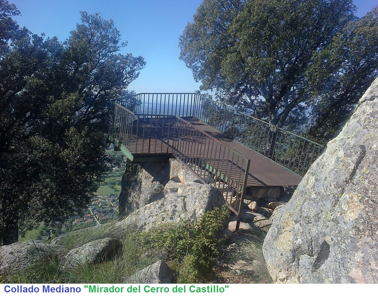 Sierra de Madrid y Más: Collado Mediano, ruta 04 Cerro del Castillo ...