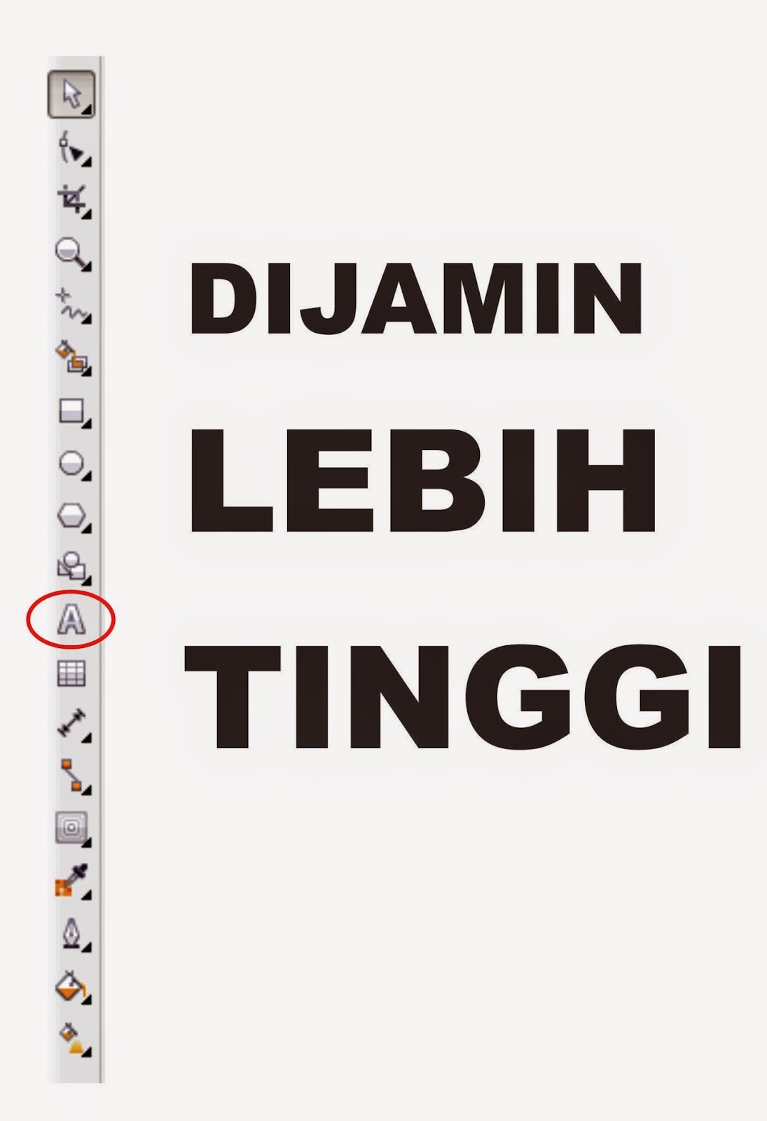 Tutorial Membuat Tulisan 3 Dimensi dengan CorelDraw X6 | Jasa Vektor ...