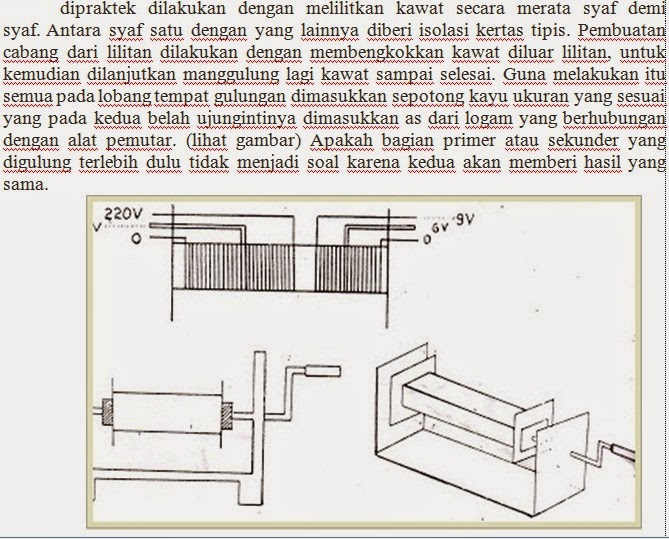 TEKNIK MESIN: Transformator