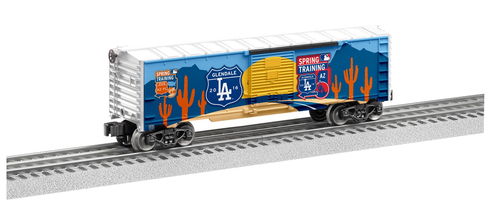 Dodgers Blue Heaven: Riding the Rails with a Dodgers Boxcar