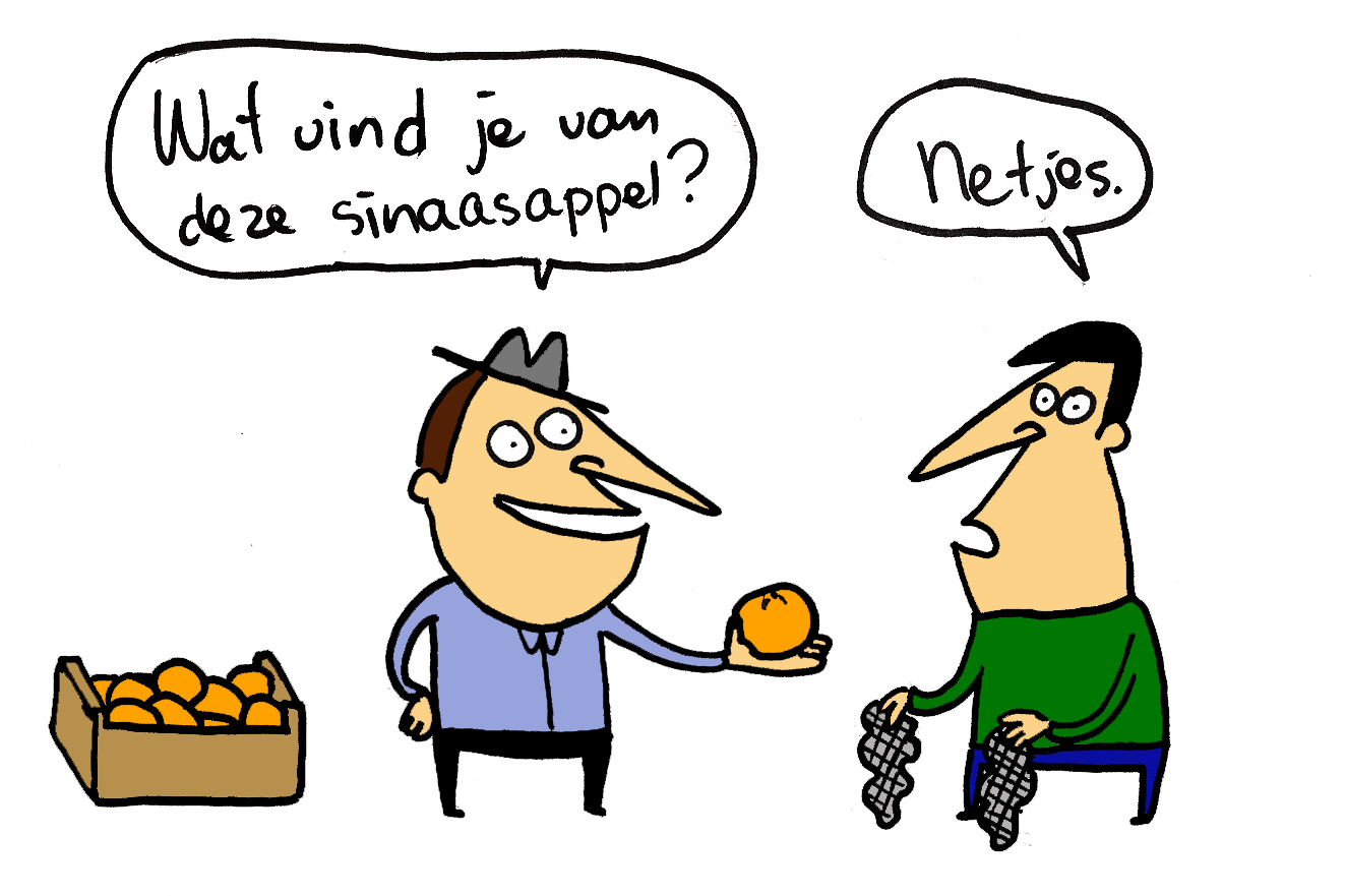 Molkenboer, cartoons en illustraties: Cartoon: Netjes