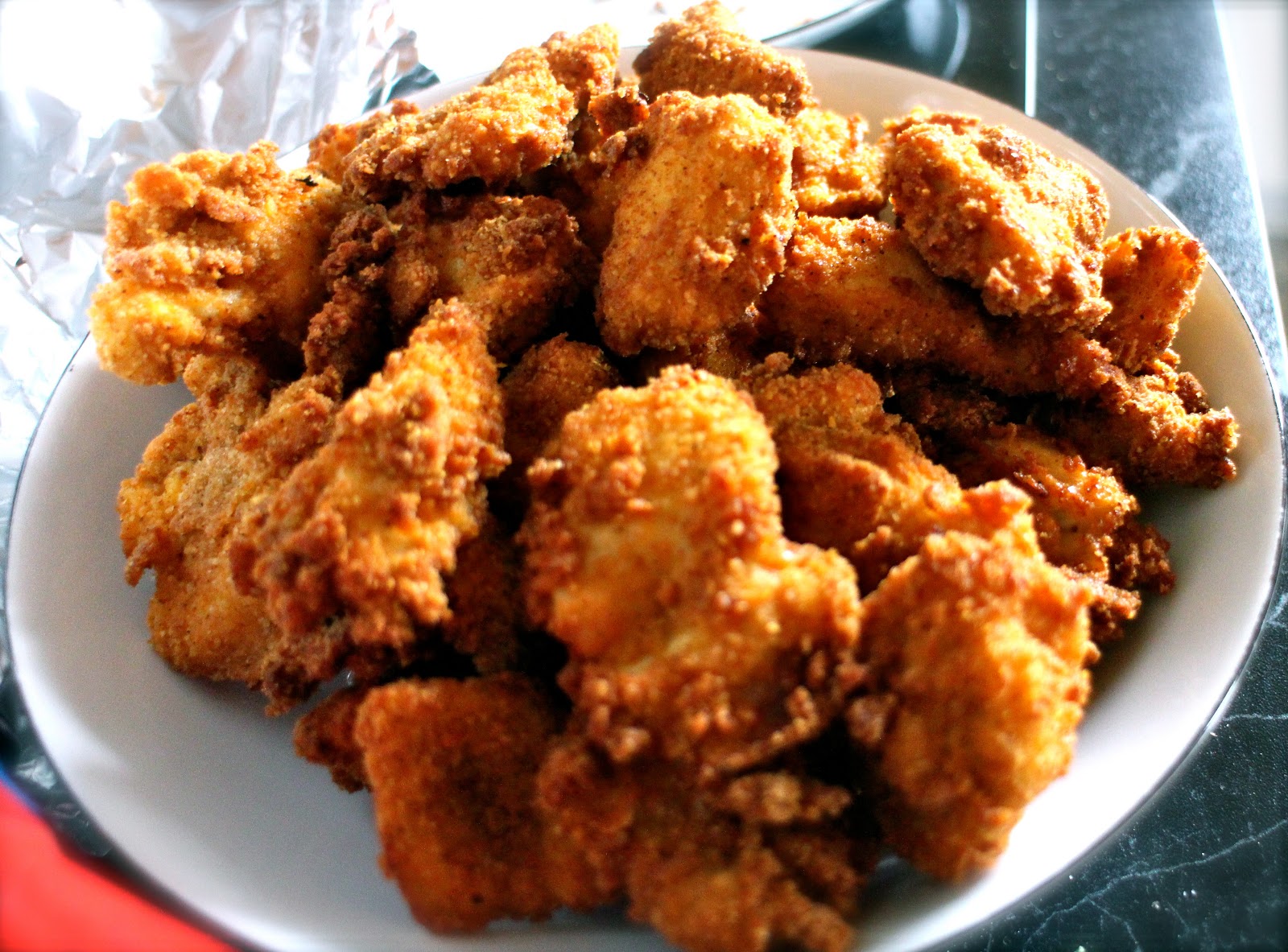 Colorful Fun Living: Chicken nuggets