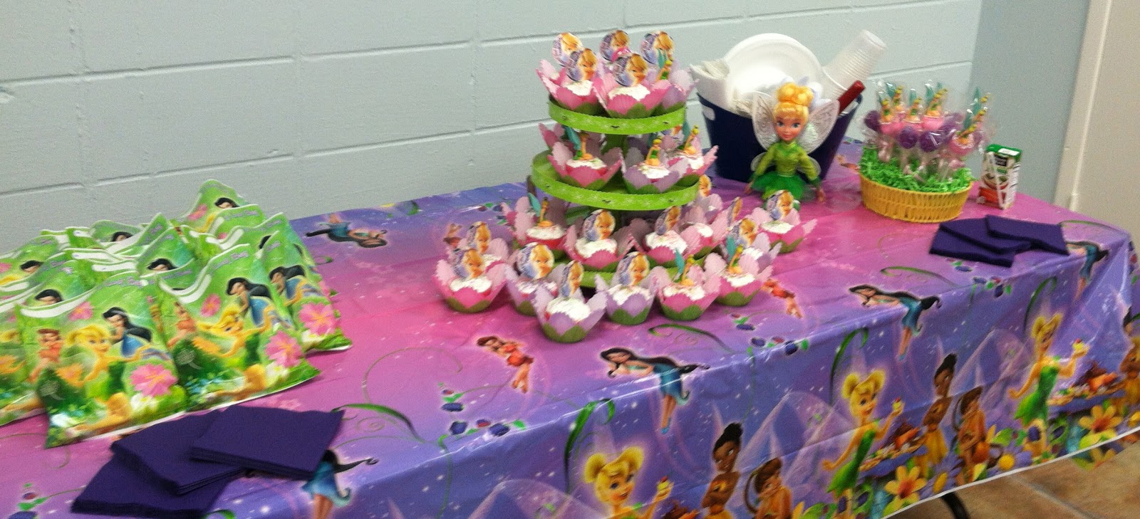 NOLA Parties and Playdates: Tinkerbell Table Top