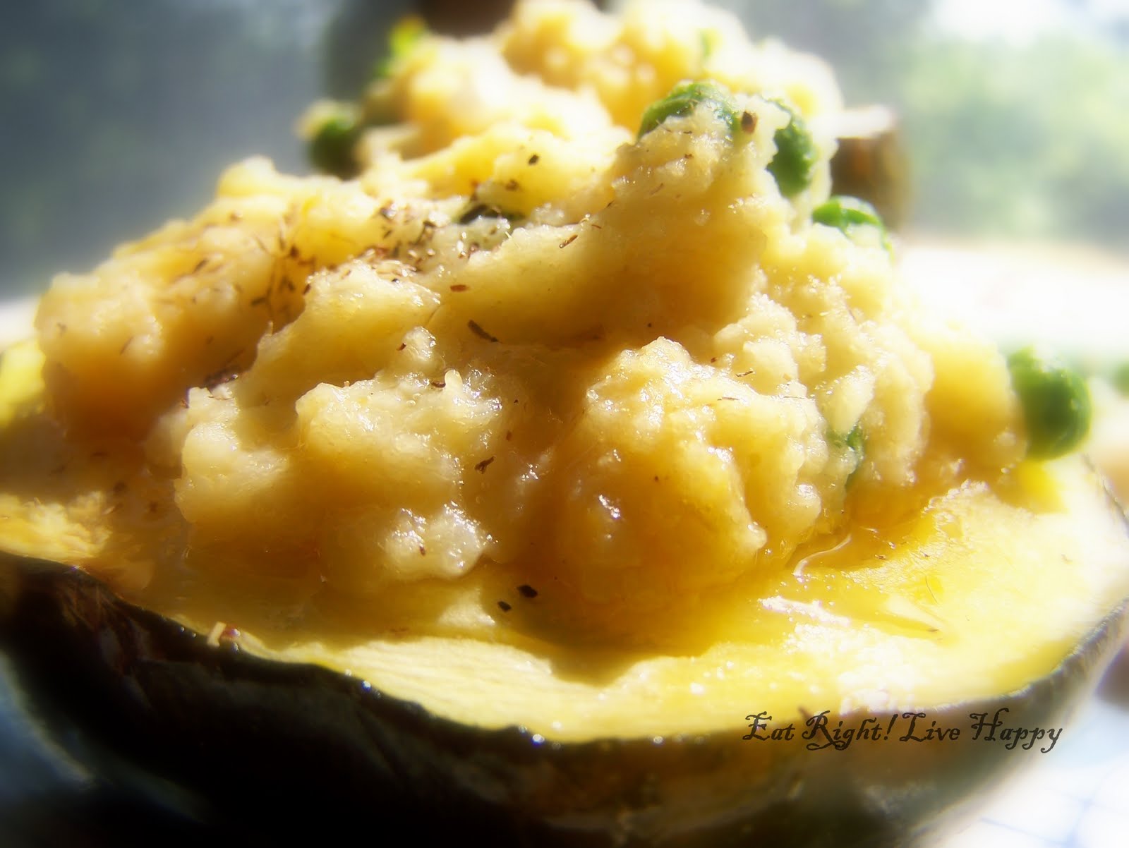 Eat Right! Live Happy: Stuffed roasted Acorn : Seasoned Couscous ...