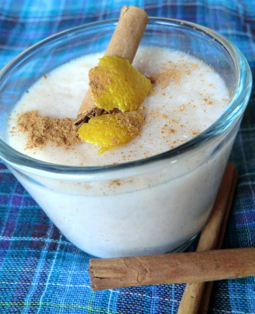 Siba-Rita: Flan de arroz con leche/ Rice pudding flan