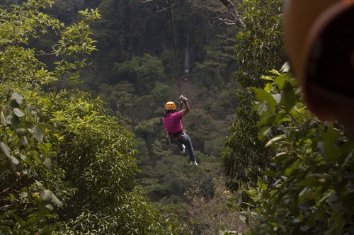 Deportes extremos en El Salvador: Canopy