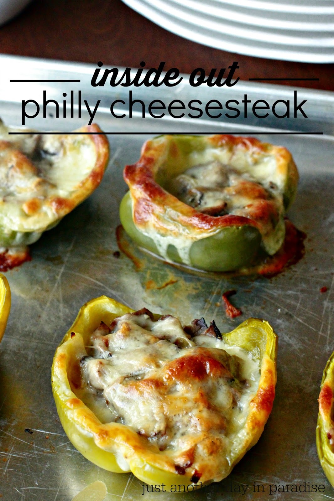 Larissa Another Day: Inside Out Philly Cheesesteak