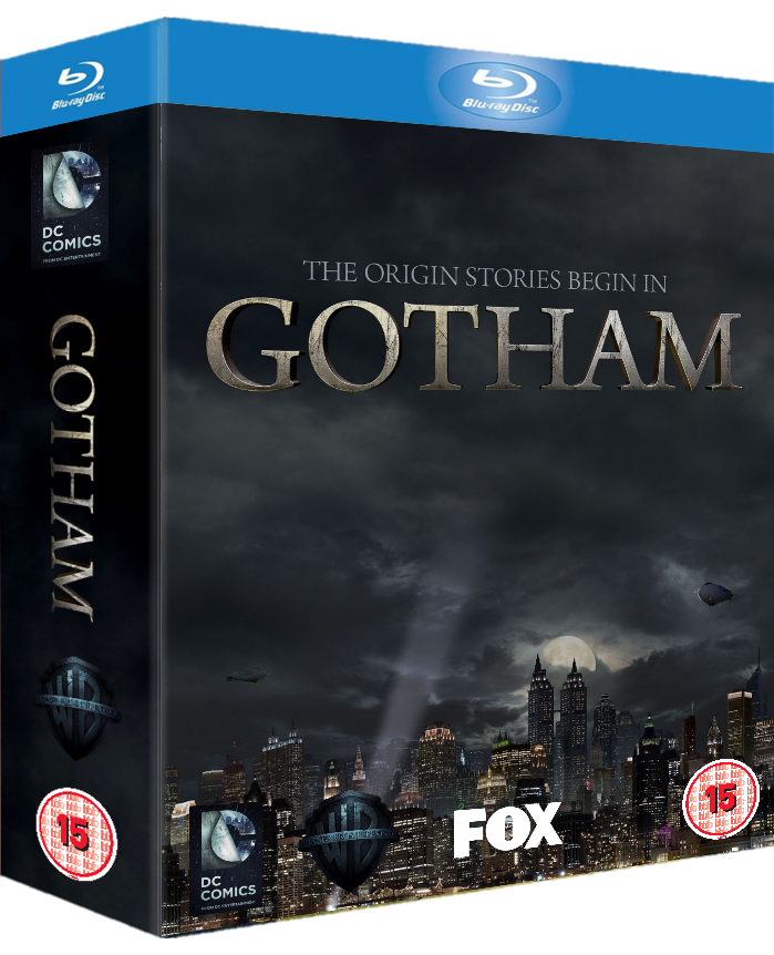 My Blu Ray Covers: Gotham BOX Blu Ray Cover