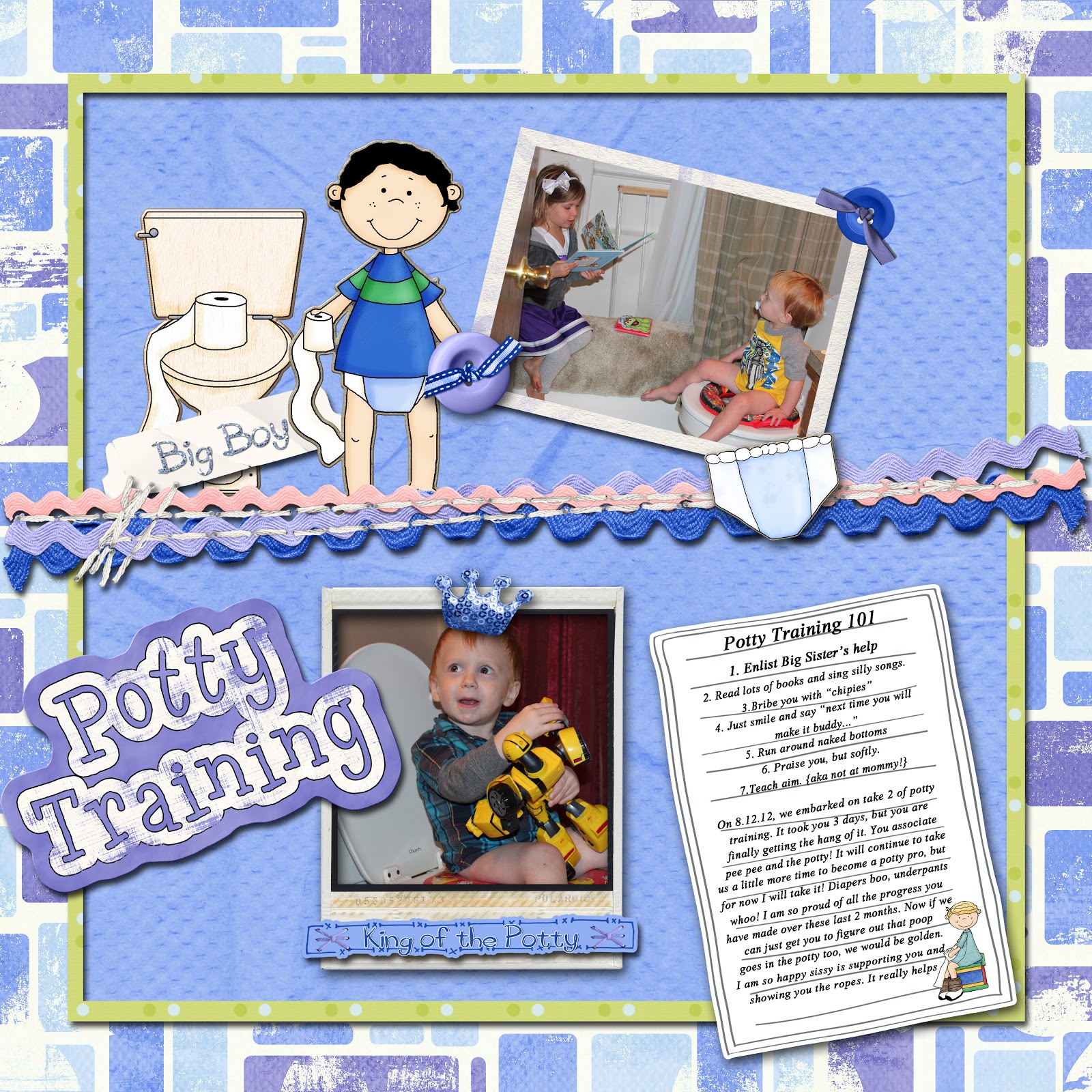 The Story of Us {Scrapbook Edition}