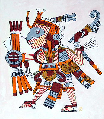 DEJEMOS QUE CORRA EL AIRE: M I X C Ó A T L : - EL DIOS DE LAS TEMPESTADES