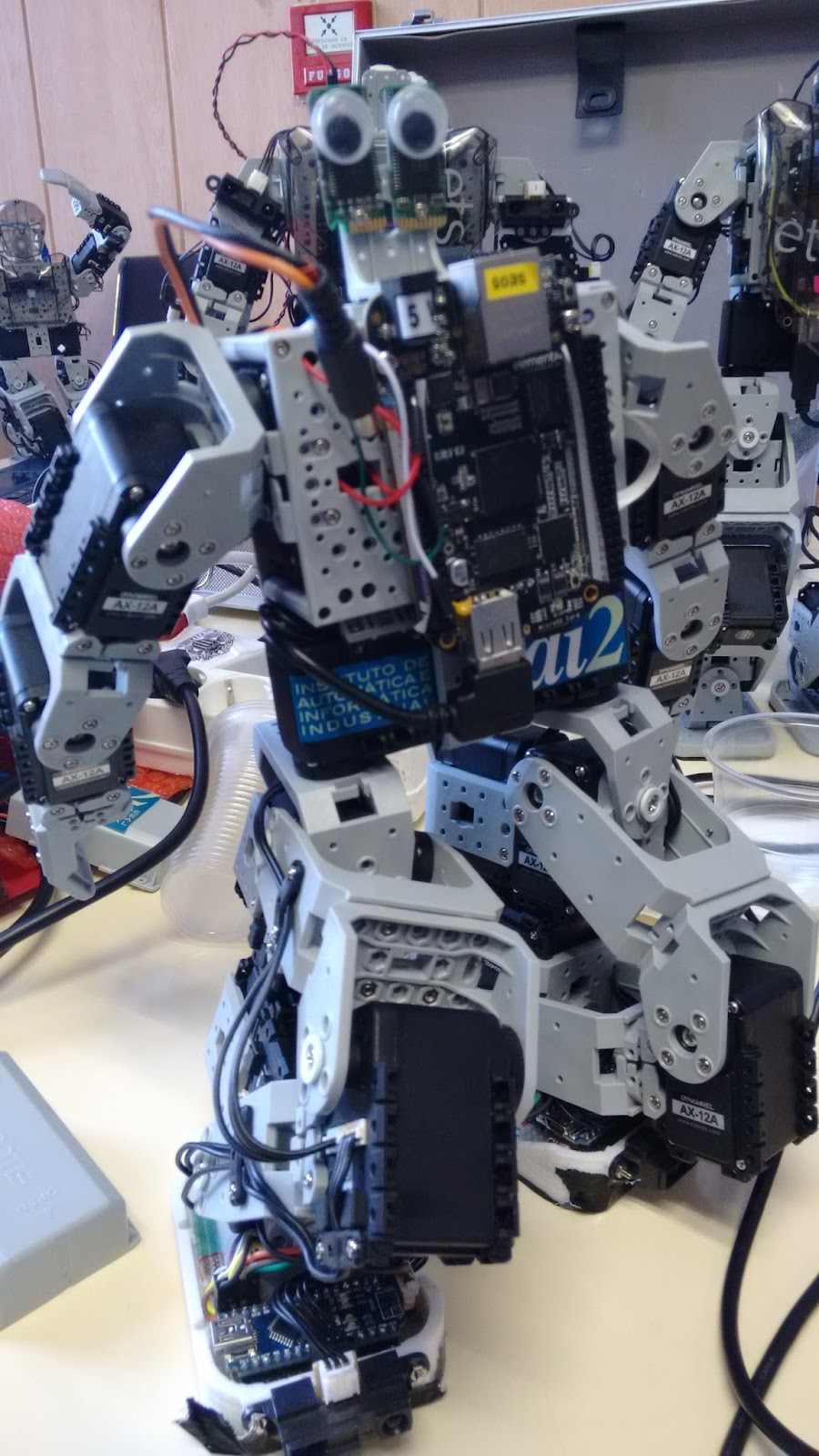 One Curious Robot: My humanoid robot (Bioloid robot controlled by a ...