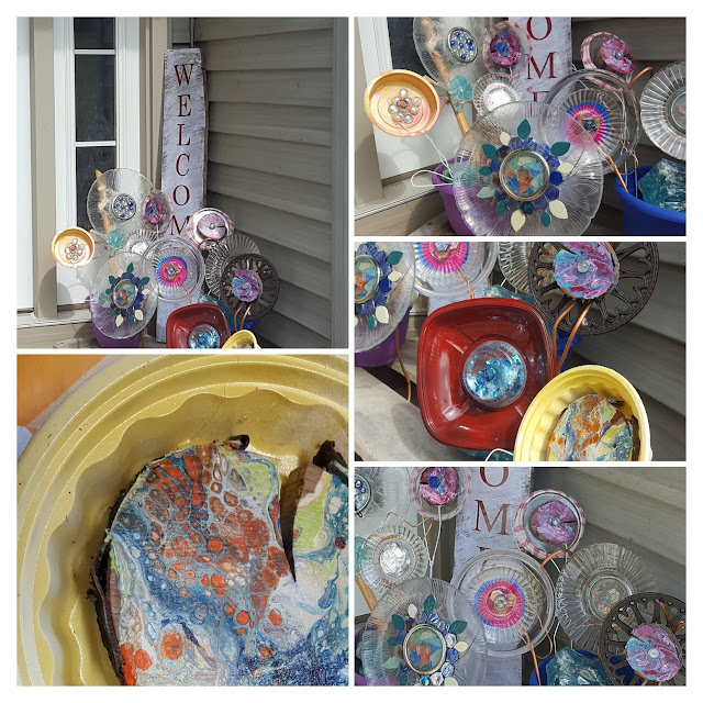 Recycled Art Flower DIY