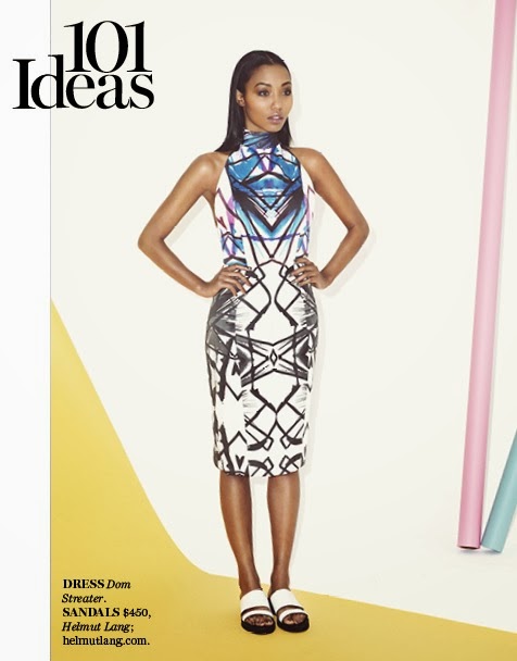 Afrolistas and the City™: Le Look Du Jour: Marie Claire | January 2014 ...