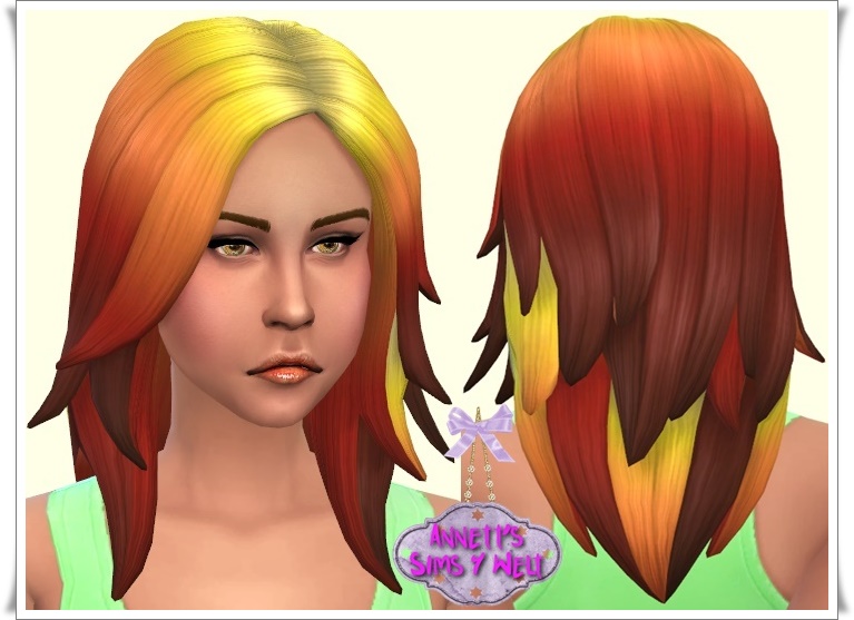Annett's Sims 4 Welt: Rainbow Hair -Part 2