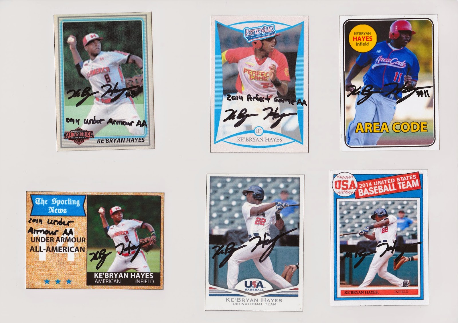 Jackson's Autographs: TTM Success Ke'Bryan Hayes