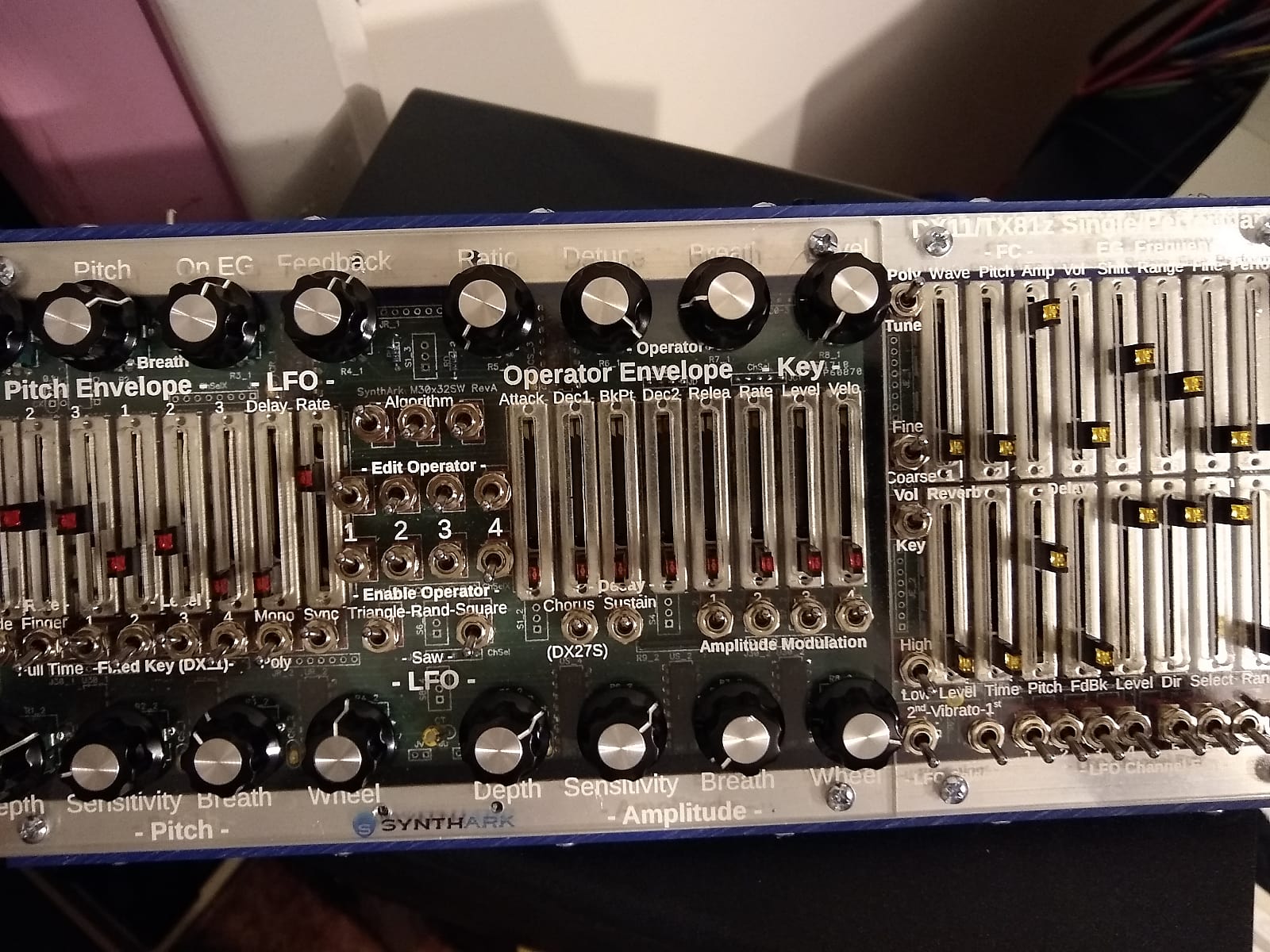 MATRIXSYNTH: SynthArk 4OP Synth Controller for TX81Z / DX11