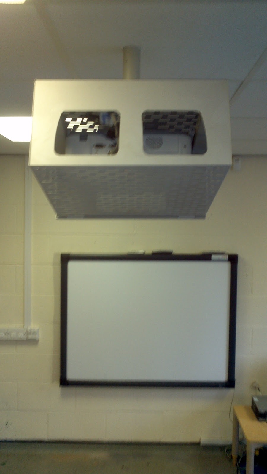 Daily Blog: Projector and Smartboard Installation