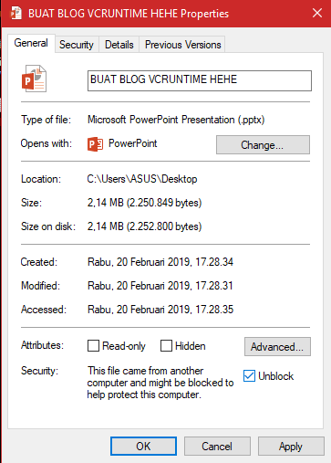 Memperbaiki Error VCRUNTIME140.dll dan MSVCP140.dll di Microsoft Powerpoint