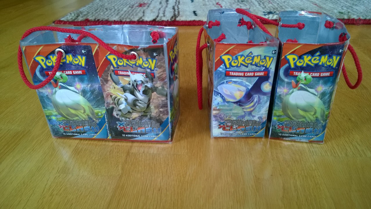 Pokémon stuff: What to do with old pokémon wrappers