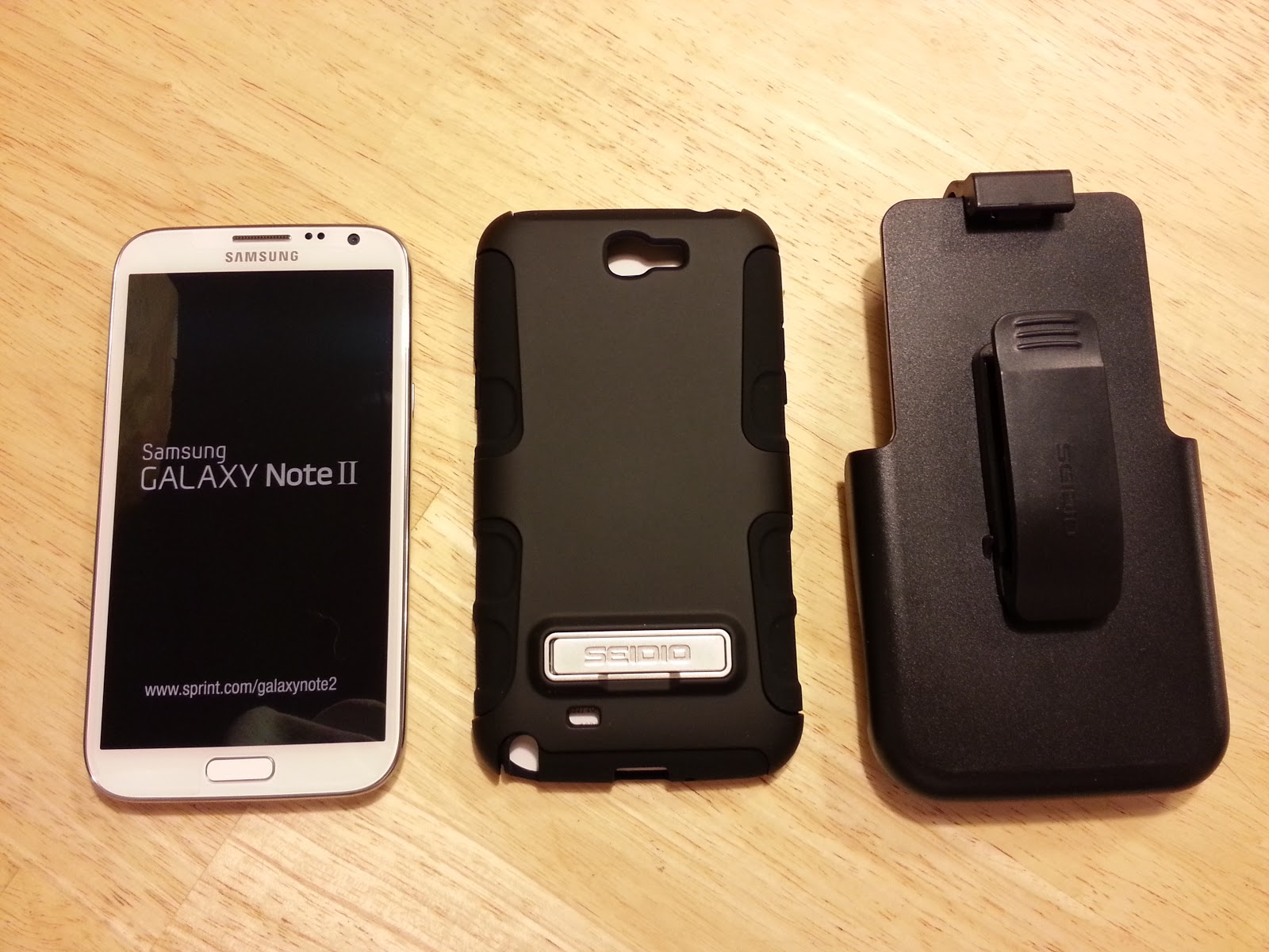 Review: Seidio Active Combo with Kickstand - Note II ~ chrischoi