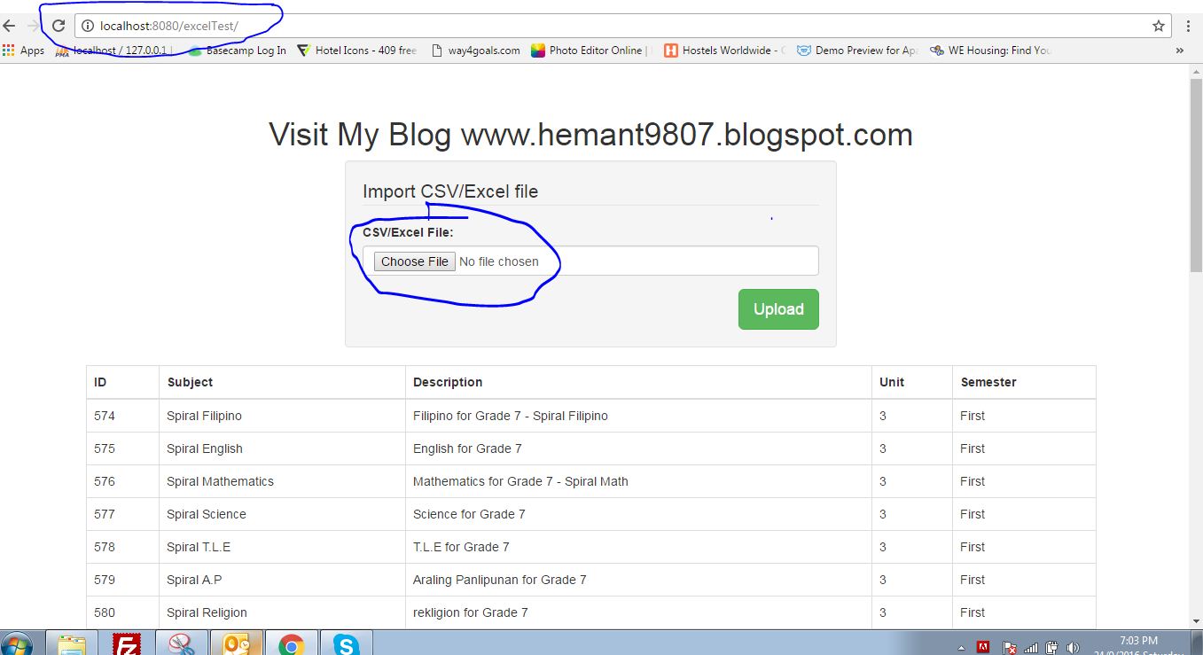 Hemant Vishwakarma Import Excel Csv File To Mysql