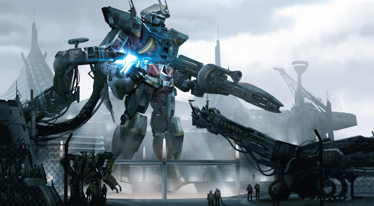 Matt Allsopp Concept Artist: Mobile Suit Gundam